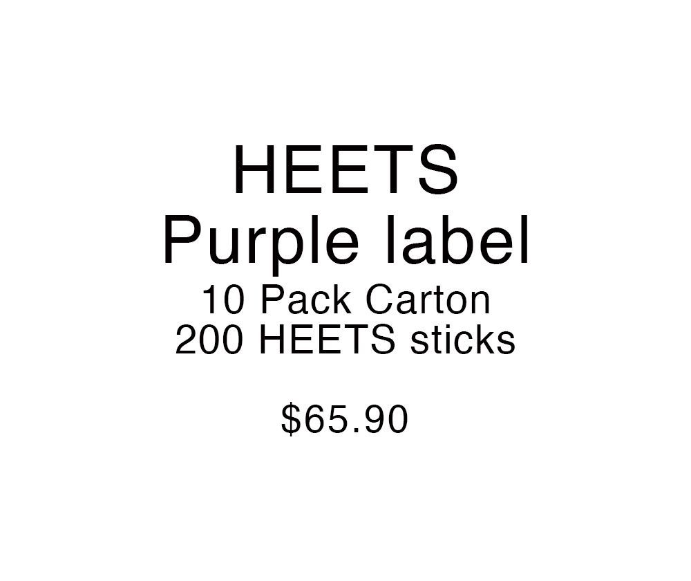 Buy HEETS Purple Label Carton | IQOS Australia
